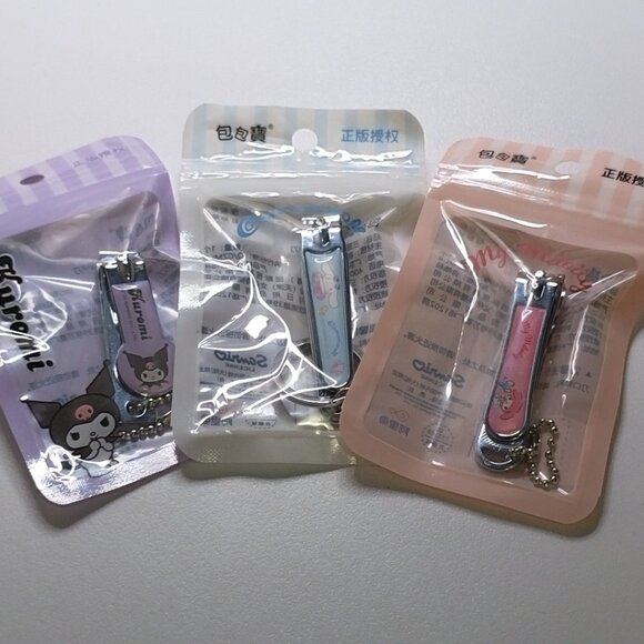 Accessories | Sanrio Licensed Pocket Fingernail Clippers Keychain ...